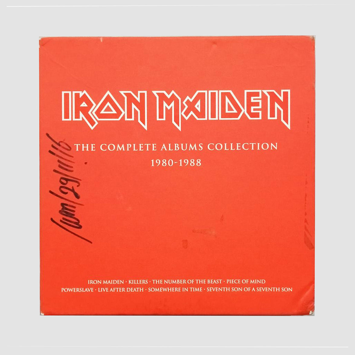 Iron Maiden – The Complete Albums Collection 1980-1988 Vinyl Box Set ...